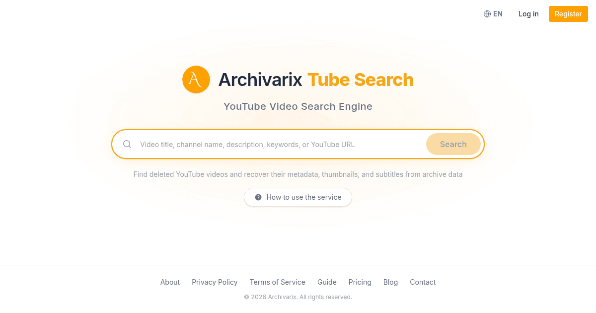 Archivarix — Search Engine for Web Archives